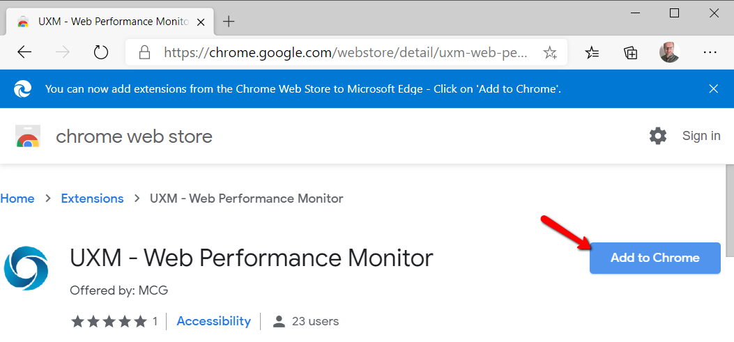 Distribute UXM Web Edge (Chromium) extension from Chrome Web Store – MCG Support