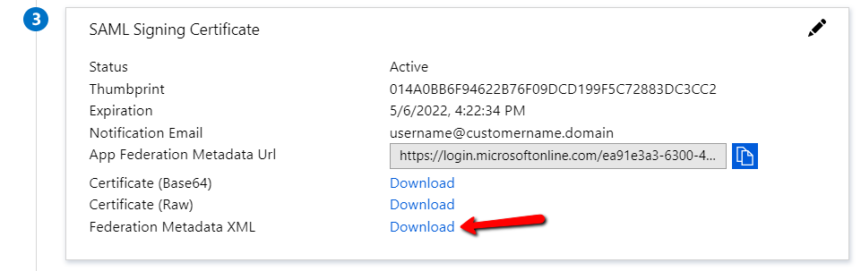 Setup SAML in Azure Active Directory – MCG Support