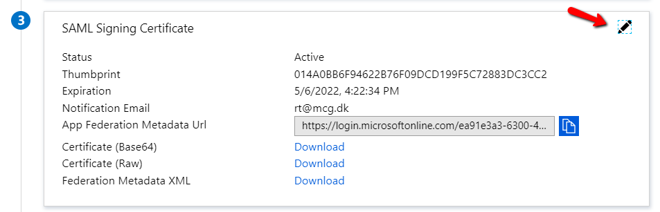 Setup SAML in Azure Active Directory – MCG Support