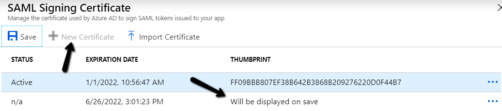 Setup SAML in Azure Active Directory – MCG Support